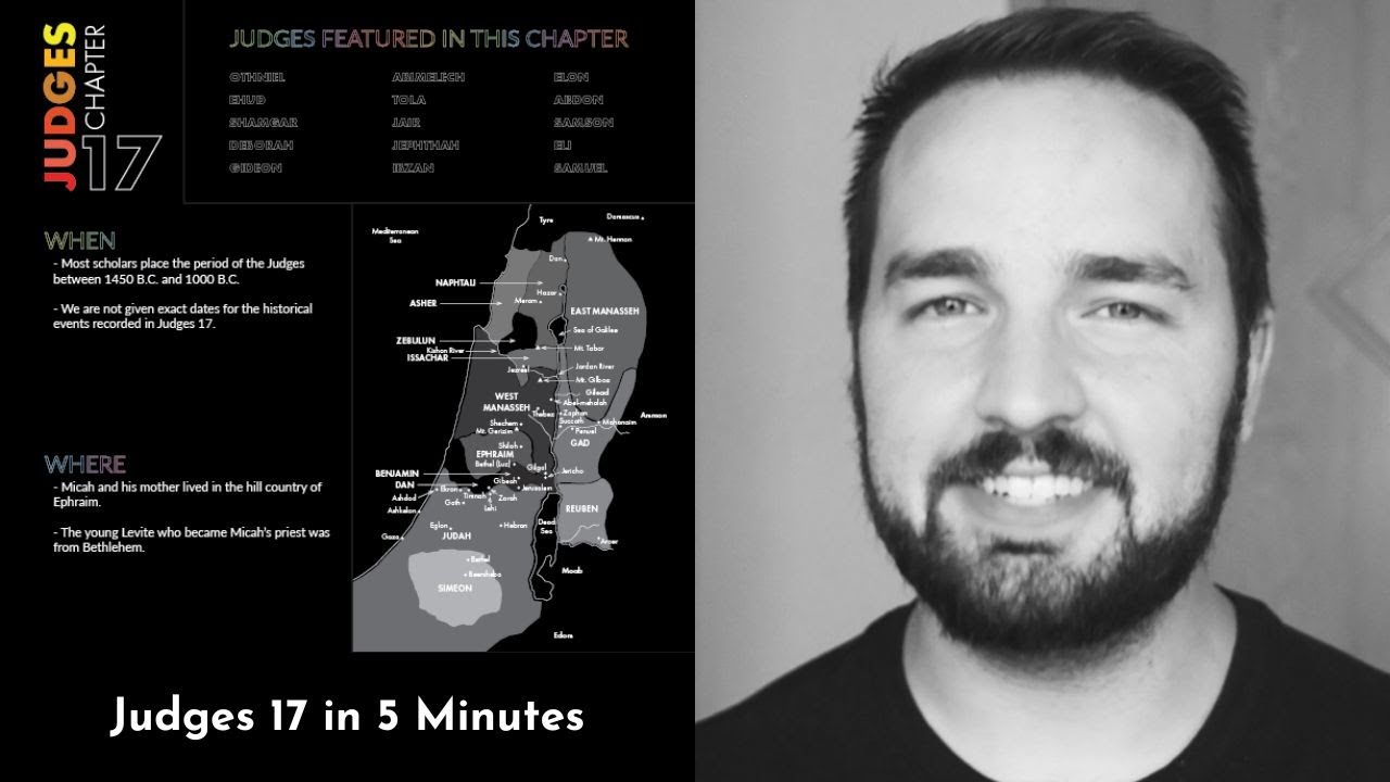 Judges 17 Summary: 5 Minute Bible Study - YouTube