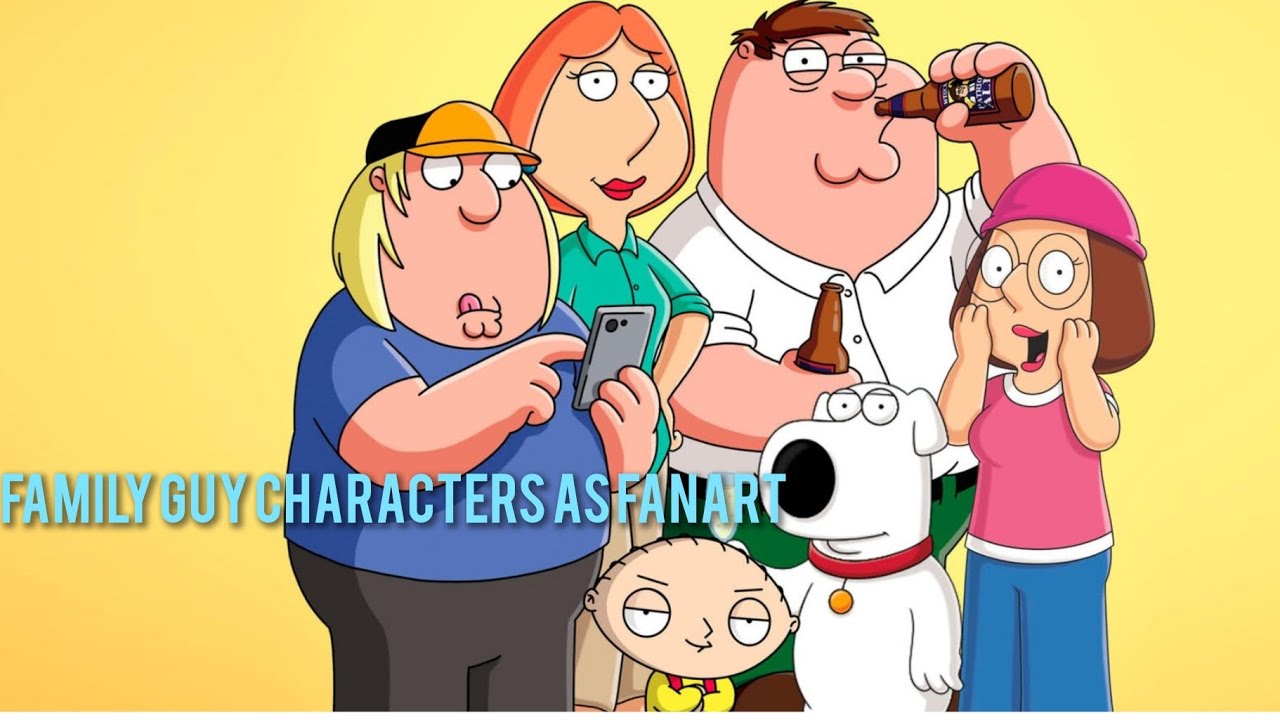 Family Guy Characters as an Fanart ( April Fools Day 🤡🤣 ) - YouTube