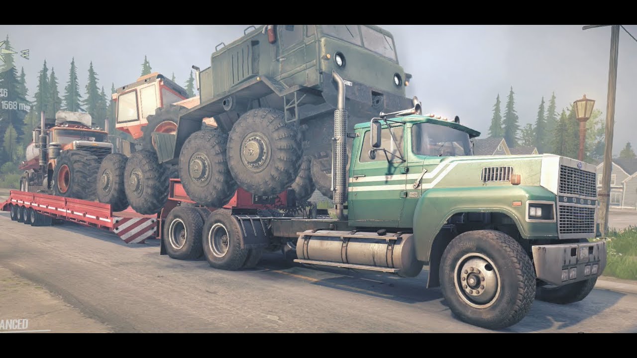 MUD RUNNER | OVERLOADING A FORD LTL9000 - YouTube