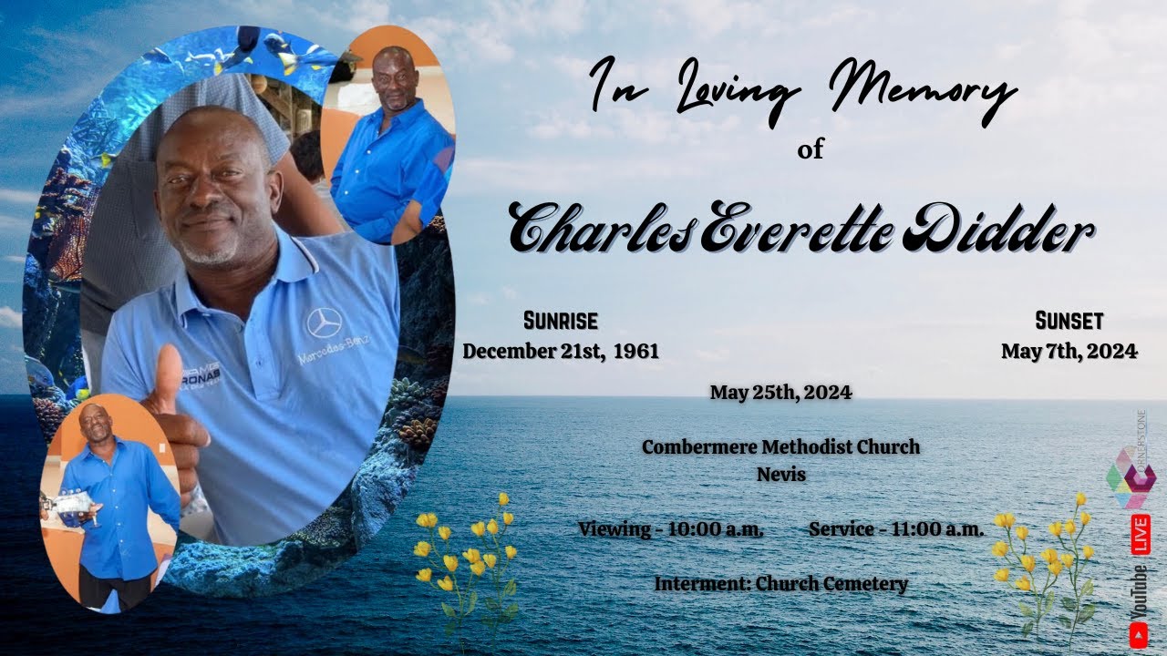 In Loving Memory of Charles Everette Didder - YouTube