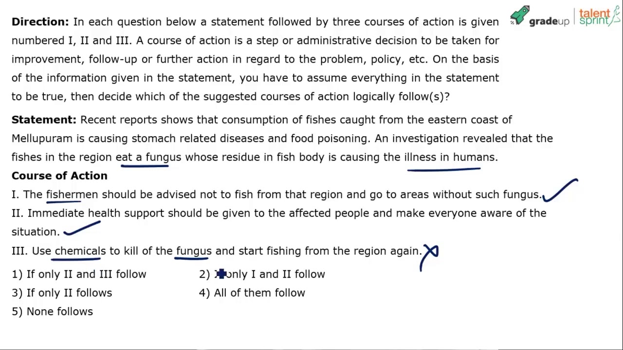 Course Of Action Additional Example 1 To 3 Reasoning Ability Course Of Action Additional Example 1 To 3 Reasoning Ability