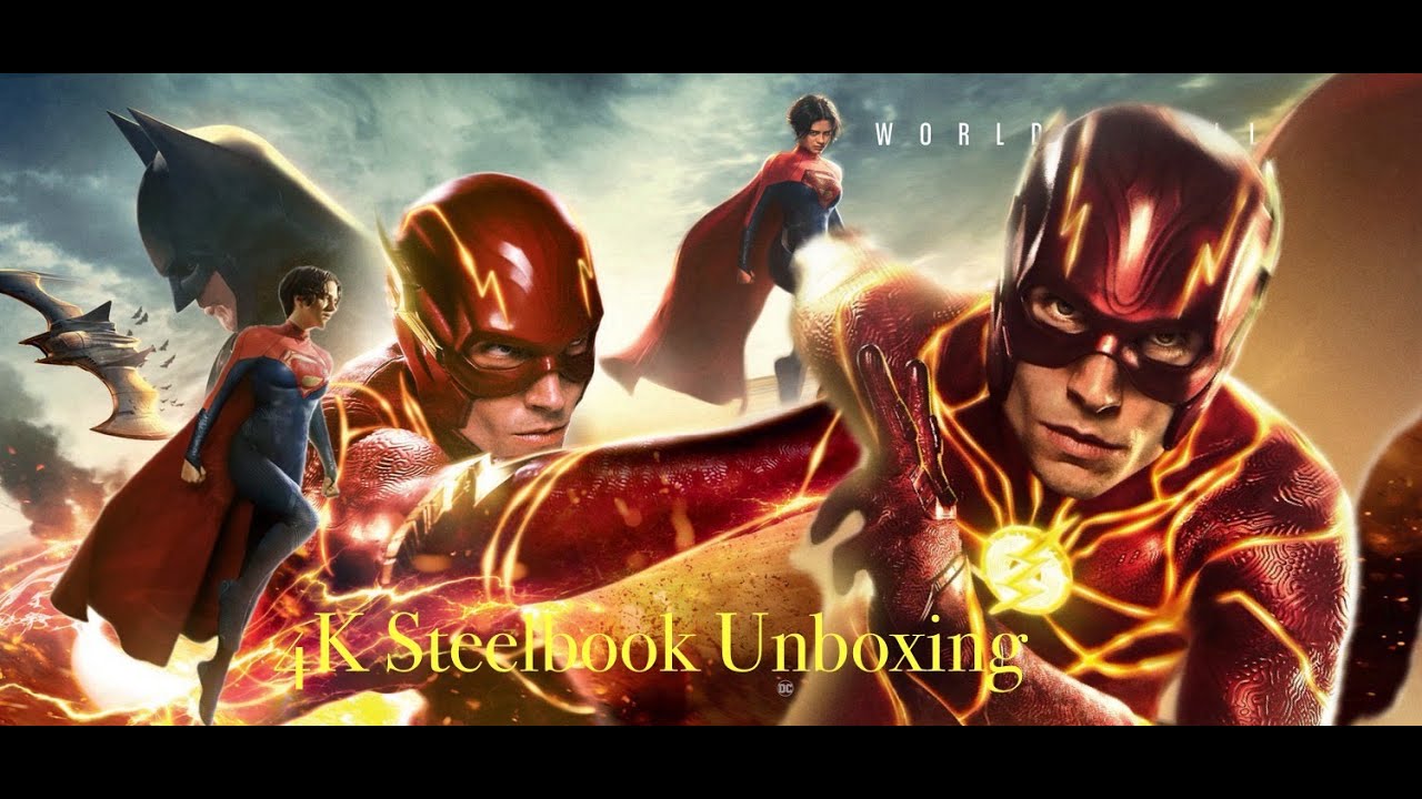 The Flash 4K Steelbook Unboxing - YouTube