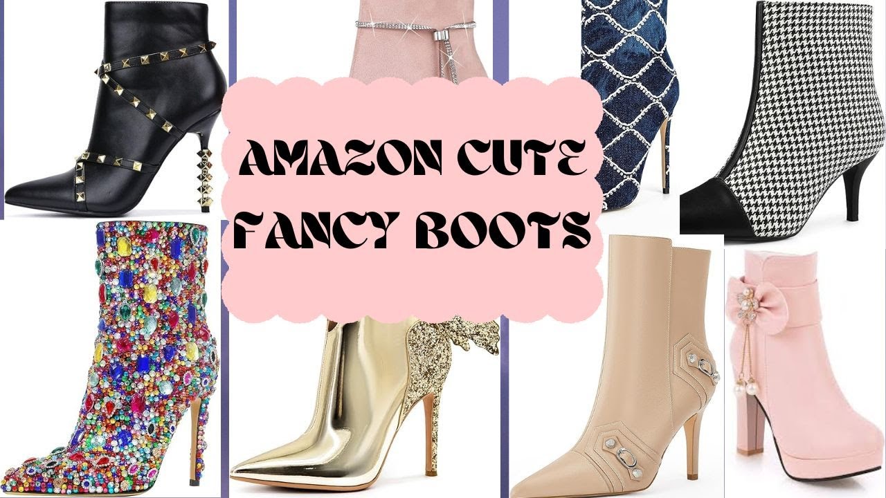 AMAZON MUST HAVES; Cute Fancy Boots - YouTube