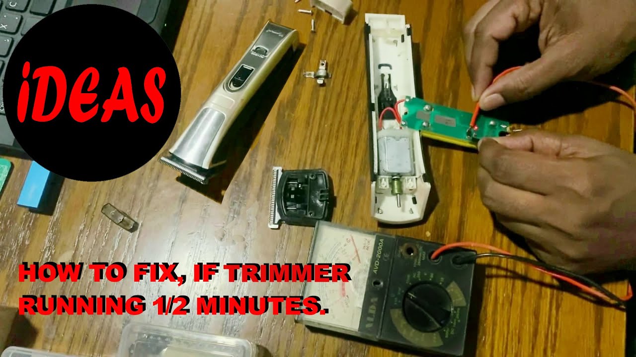 HOW TO FIX TRIMMER | IF RUNNING 01 OR 02 MINUIT'S | iDEAS - YouTube