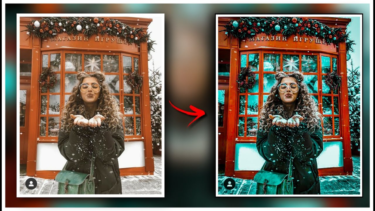 😯 Cool moody blue tone LIGHTROOM photo editing tutorial 🔥 - YouTube