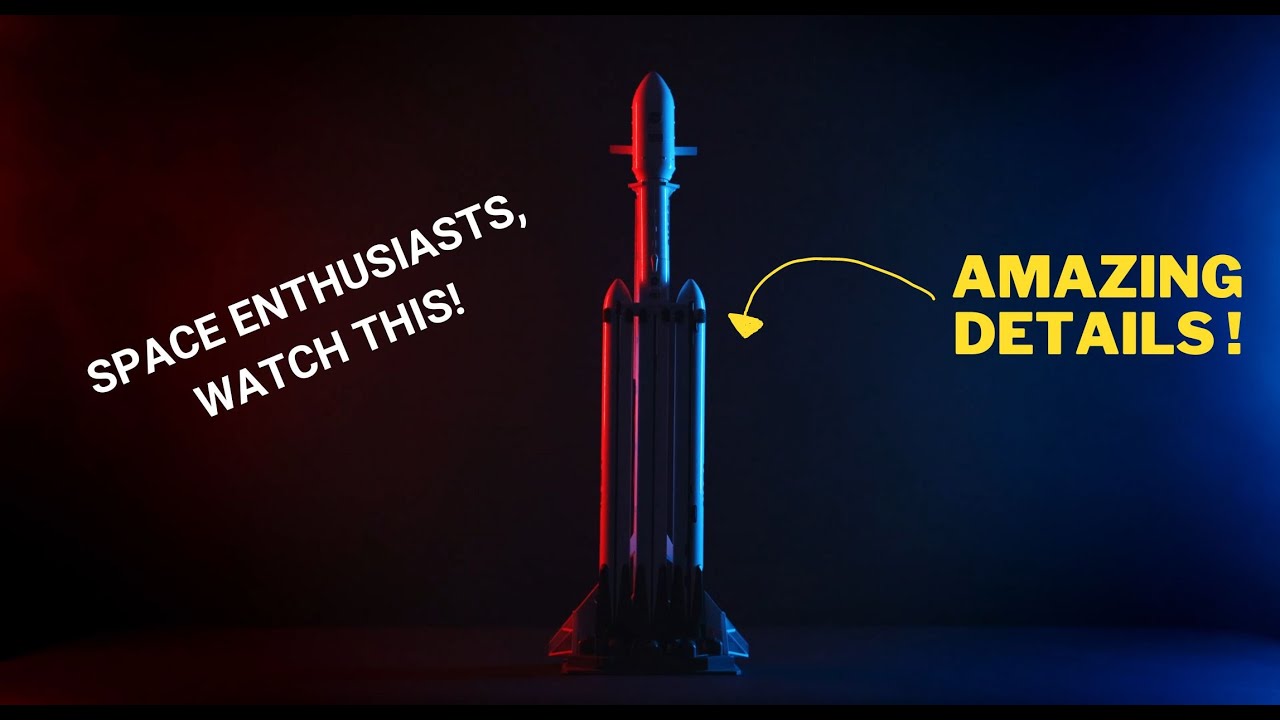 You Won't Believe the Detail in This Handmade Falcon Heavy 1:144 ...
