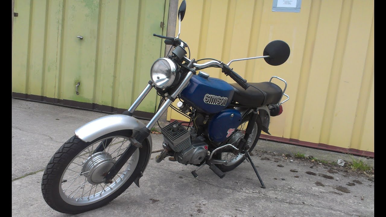 Simson S51 Testfahrt - YouTube