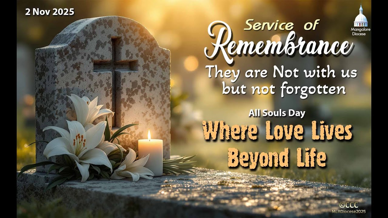 Mass in English, All Souls day, 02-11-2025 at 03:00PM Holy Mass at ...