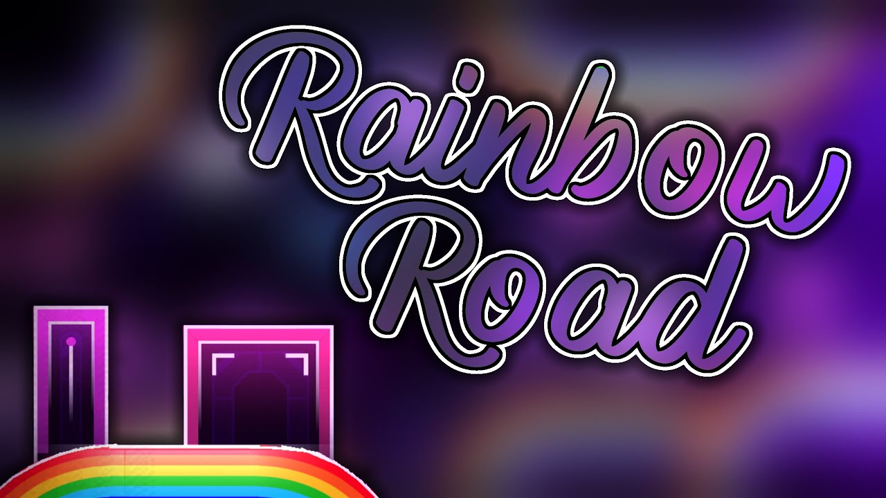 "Rainbow Road" 100% (Demon) by Elvii (Geometry Dash) - YouTube