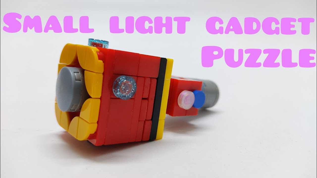 How to make doraemon SMALL LIGHT (SHRINK RAY) gadget puzzle - YouTube