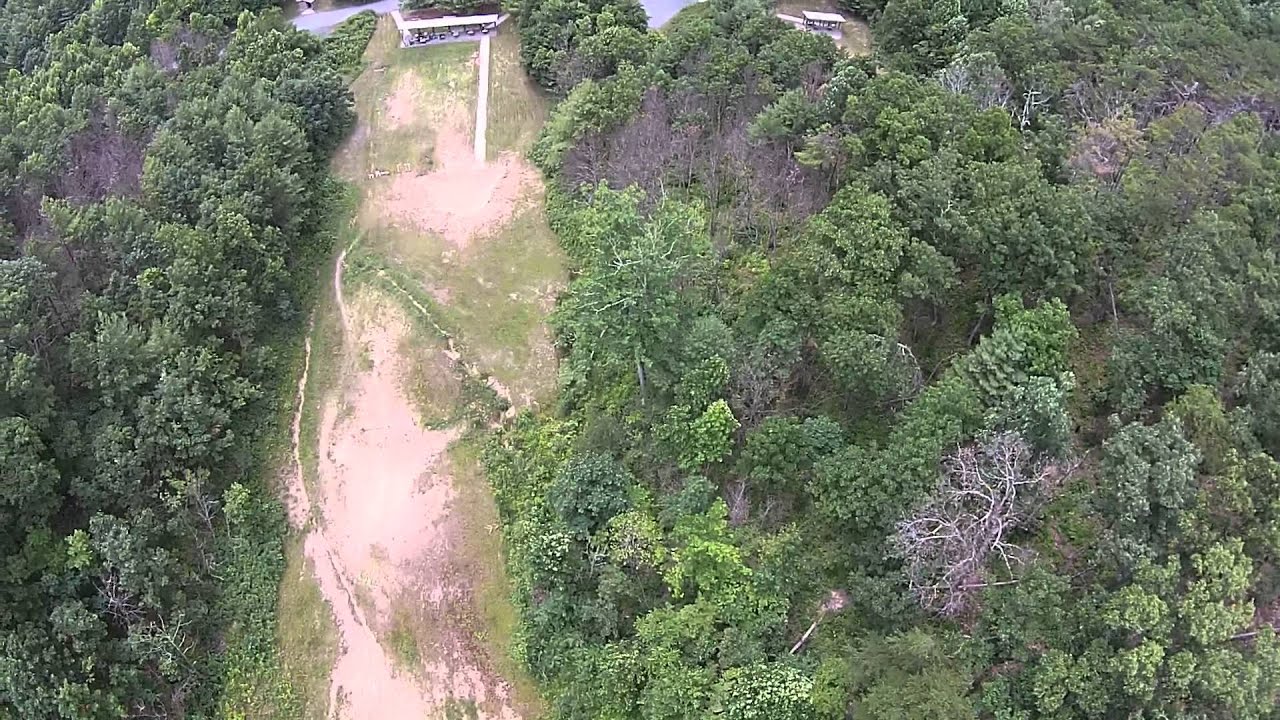 Hite Hollow Shooting Range: Aerial View 1 (DJI55) - YouTube
