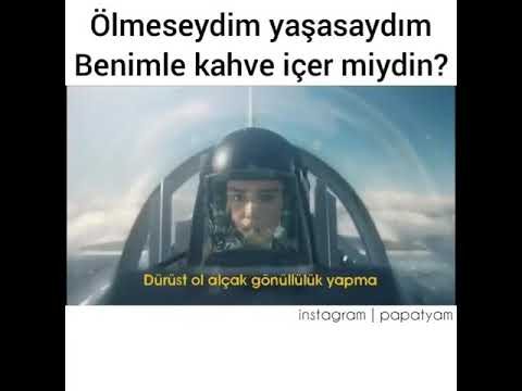 Ölmeseydim yaşasaydım benimle kahve içer miydin?