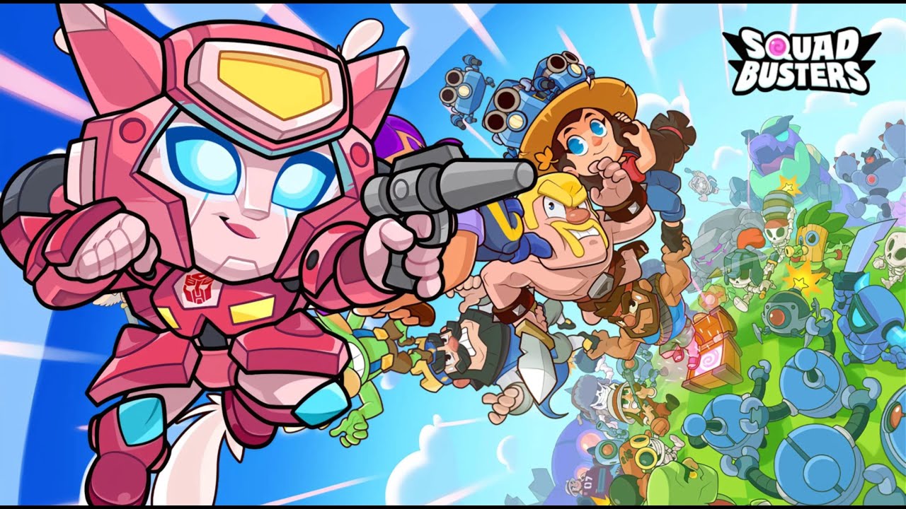Squad Busters X Transformers: Elita-1 - YouTube