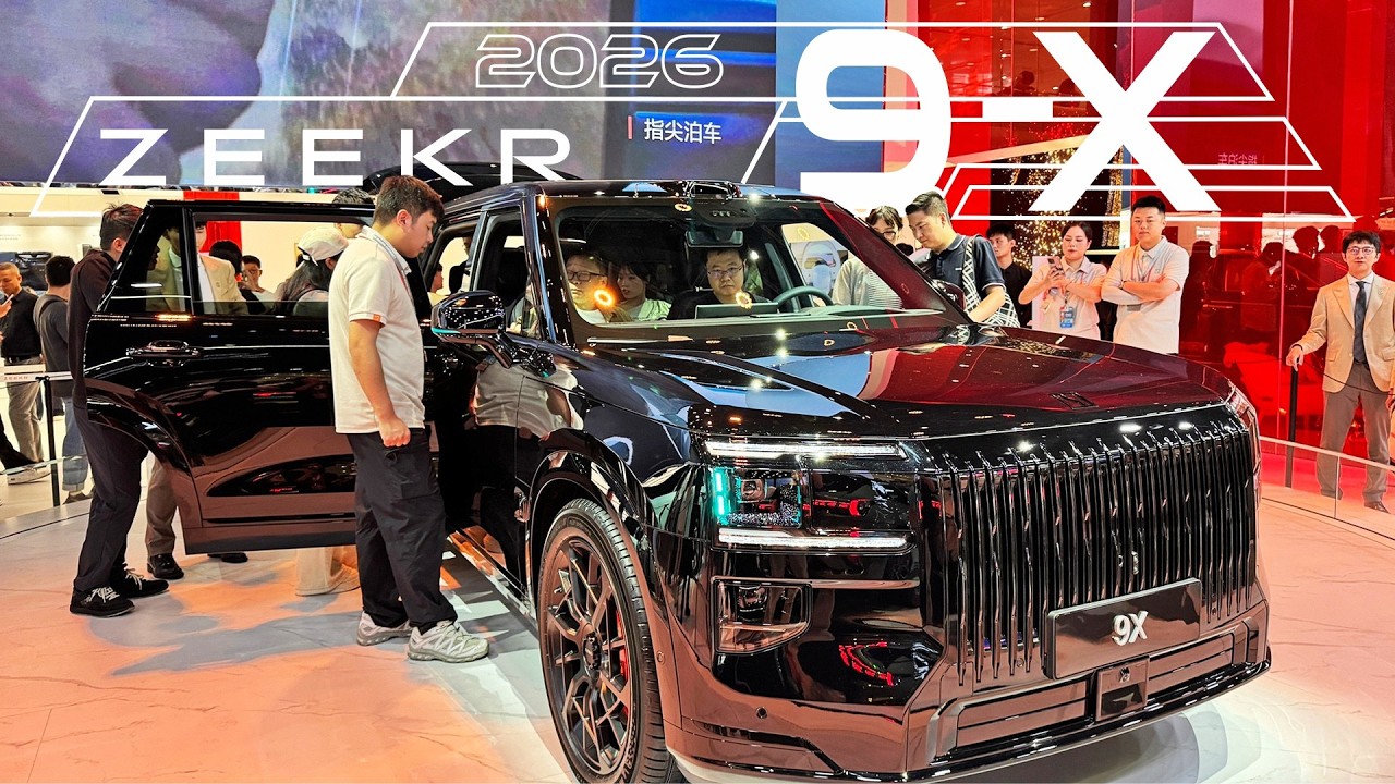 2026 Zeekr 9X Detailed Interior at 2025 Chengdu Motor Show - YouTube