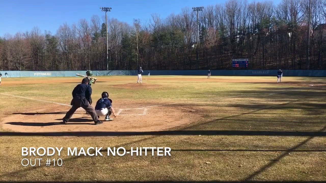 Potomac Panthers 2019 Brody Mack No-Hitter All 21 Outs 03-23-19 - YouTube