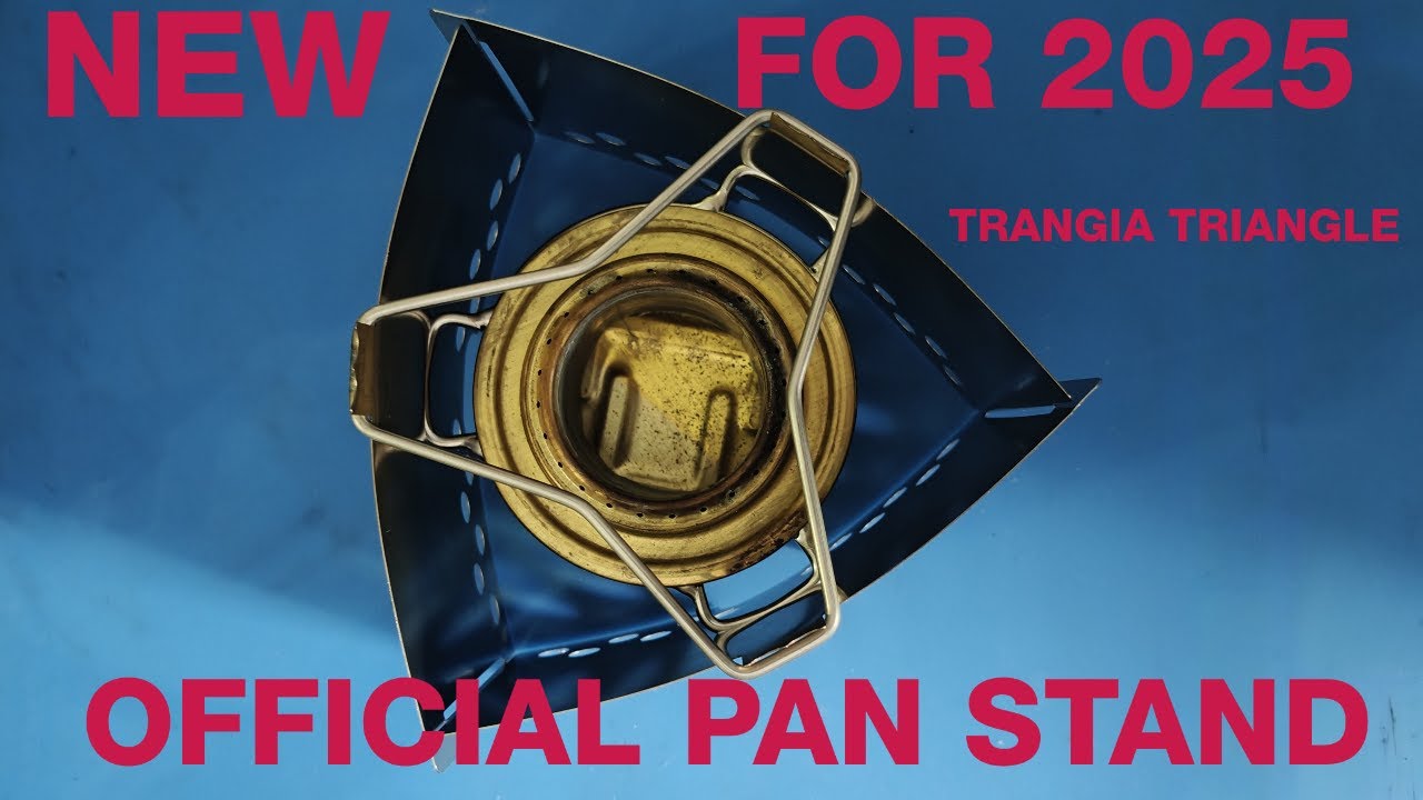 Trangia Triangle official pan stand - YouTube