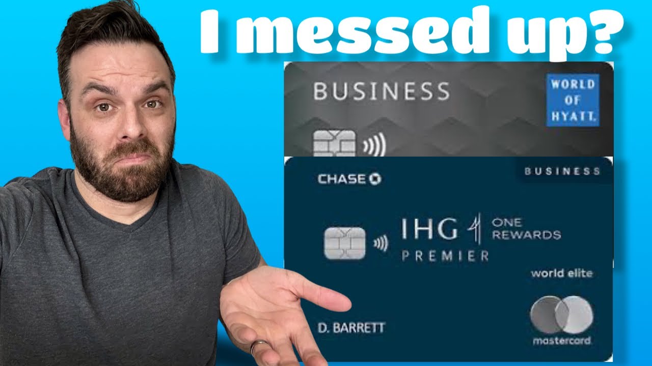 Chase World of Hyatt, IHG Premier Business, Amex Hilton Surpass - YouTube