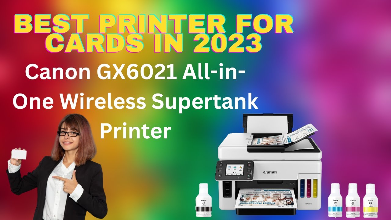 Canon GX6021 All-in-One Supertank Printer | 2023 Review - YouTube