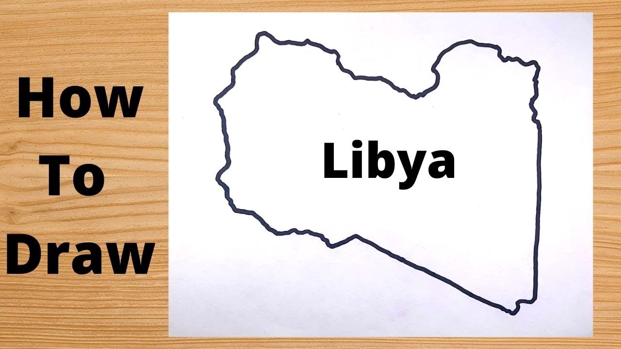 How to Draw Libya - YouTube