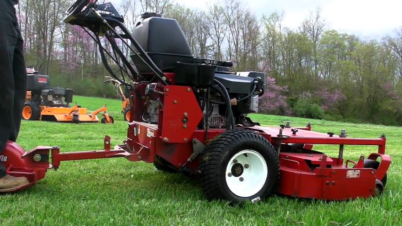 Exmark 48 Turf Tracer HP Commercial Zero Turn LawnMower - YouTube
