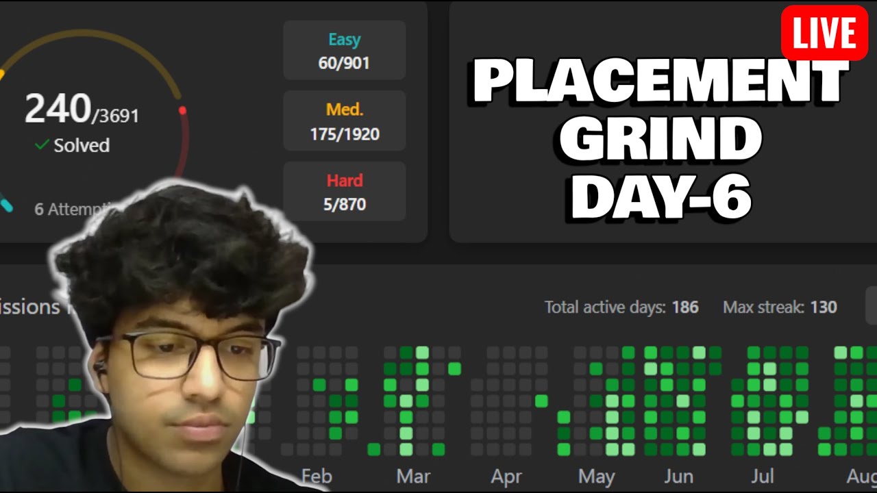 Failed an interview, back to grind! | Placement Grind : DAY - 7 - YouTube