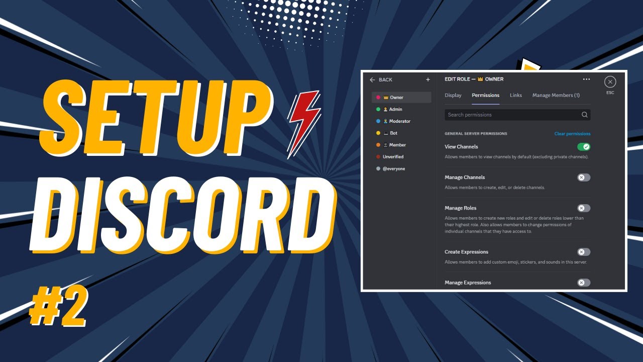 TUTORIAL SETUP SERVER DISCORD #2 - YouTube