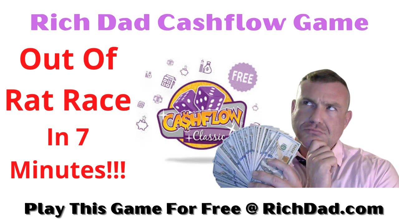Janitor Out Of Rat Race In 7 Minutes! Cashflow Game Tutorial: How To ...