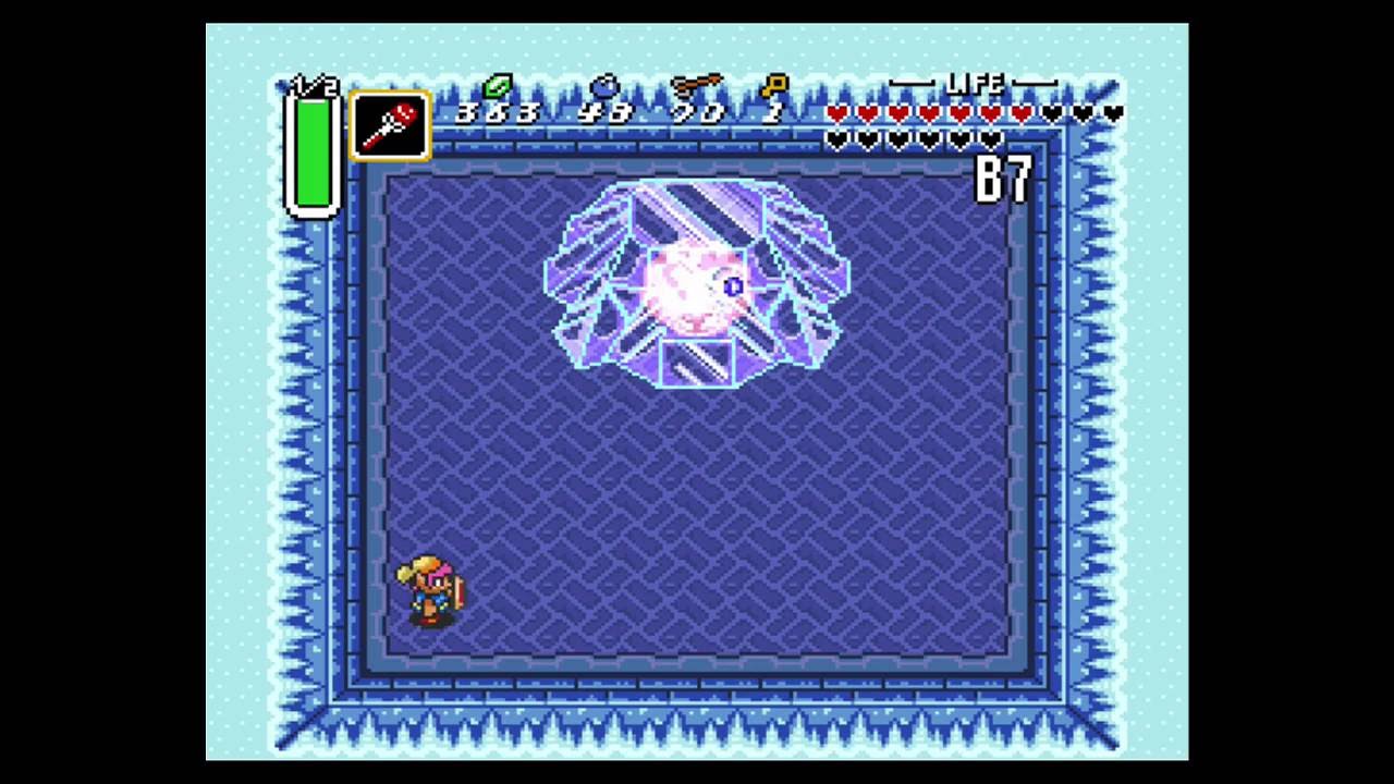 The Legend of Zelda: A Link to the Past Boss 10 - Kholdstare - YouTube