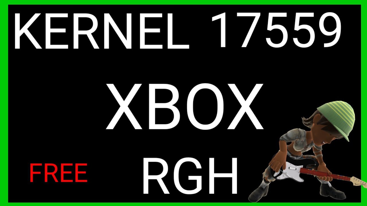 ATUALIZANDO XBOX 360 ( RGH ) PARA KERNEL 17559 GRATIS - OFFLINE VIA USB ...