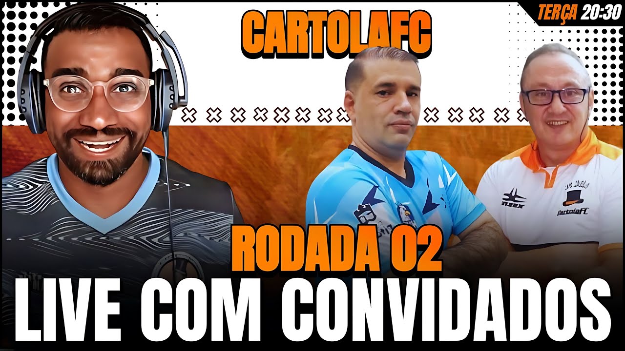 LIVE CARTOLAFC COM CONVIDADOS ESPECIAIS: MC MELO E HELTON (HJP) IRÃO ...