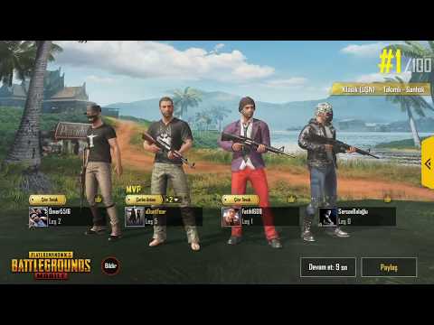 PUBG Mobile - Sanhok'ta telsiz kapatan Bordo Bereliler