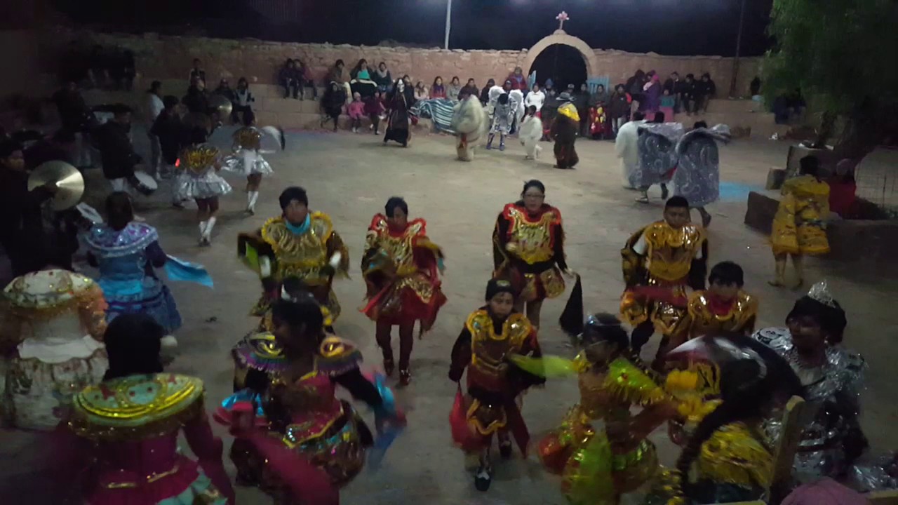 despedida diablada iquilla uasara 2017 caspana - YouTube