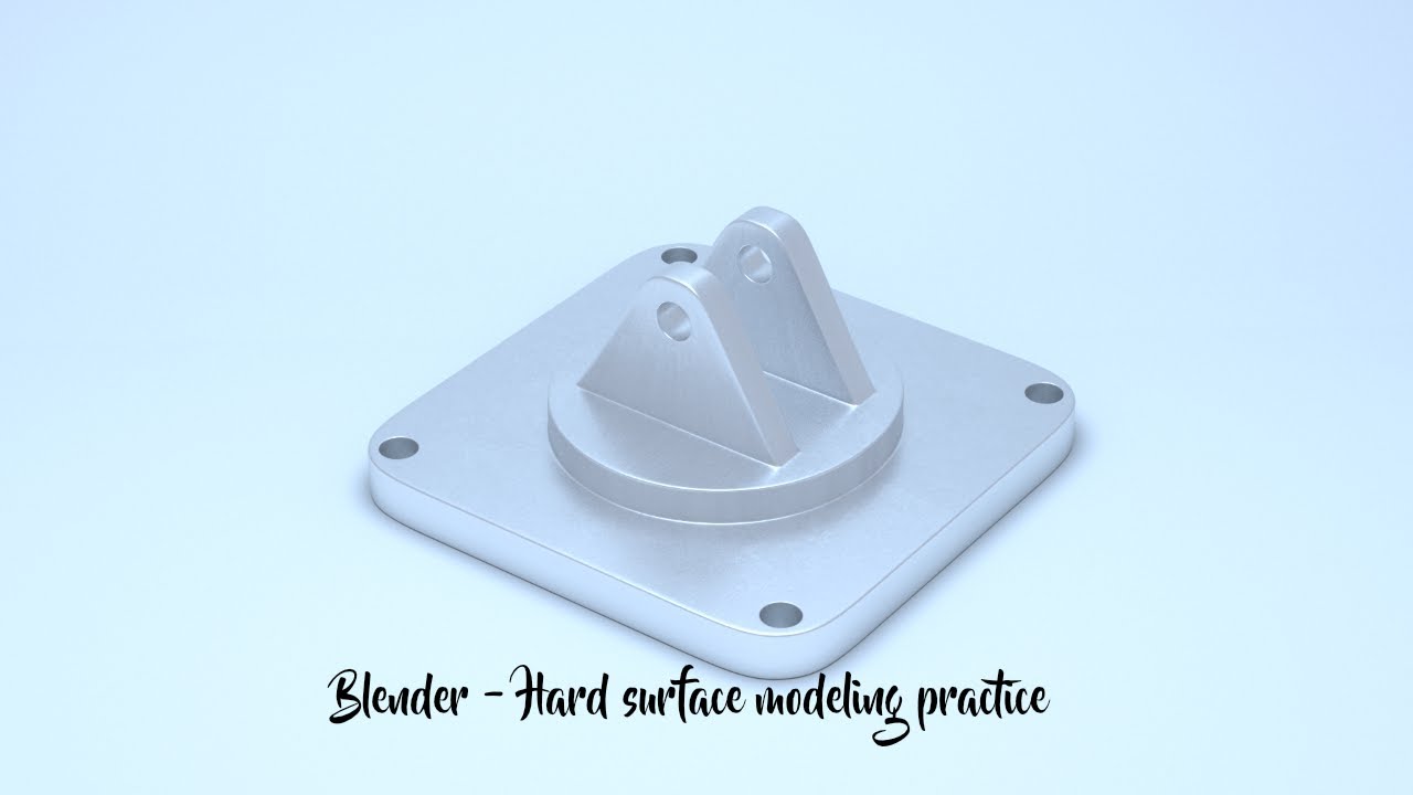Blender - Hard surface modeling practice #81 - YouTube