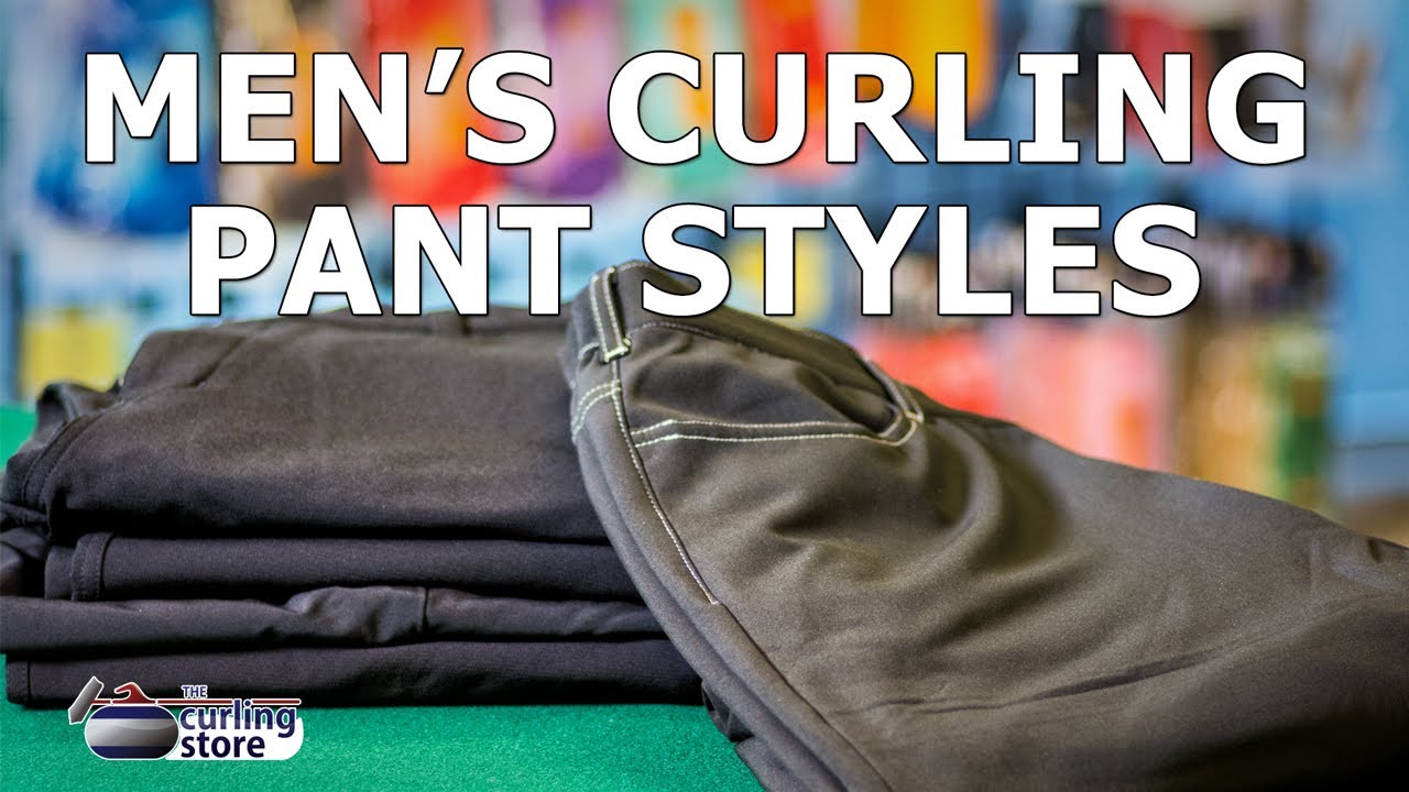 Men's Curling Pant Styles | The Curling Store - YouTube