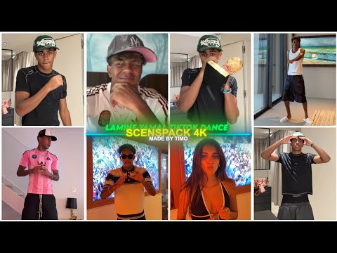Lamine Yamal TikTok Dance 4k Clips For Edits Upscaled Only TOPAZ No CC Ae ✨️🥶