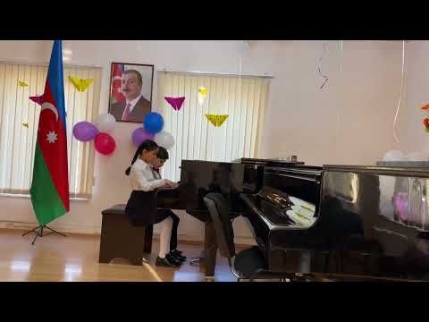 I sinif şagirdləri Binnətov Barış və Əliyeva Afaq -Belarus rəqsi”Polka-Yanka”