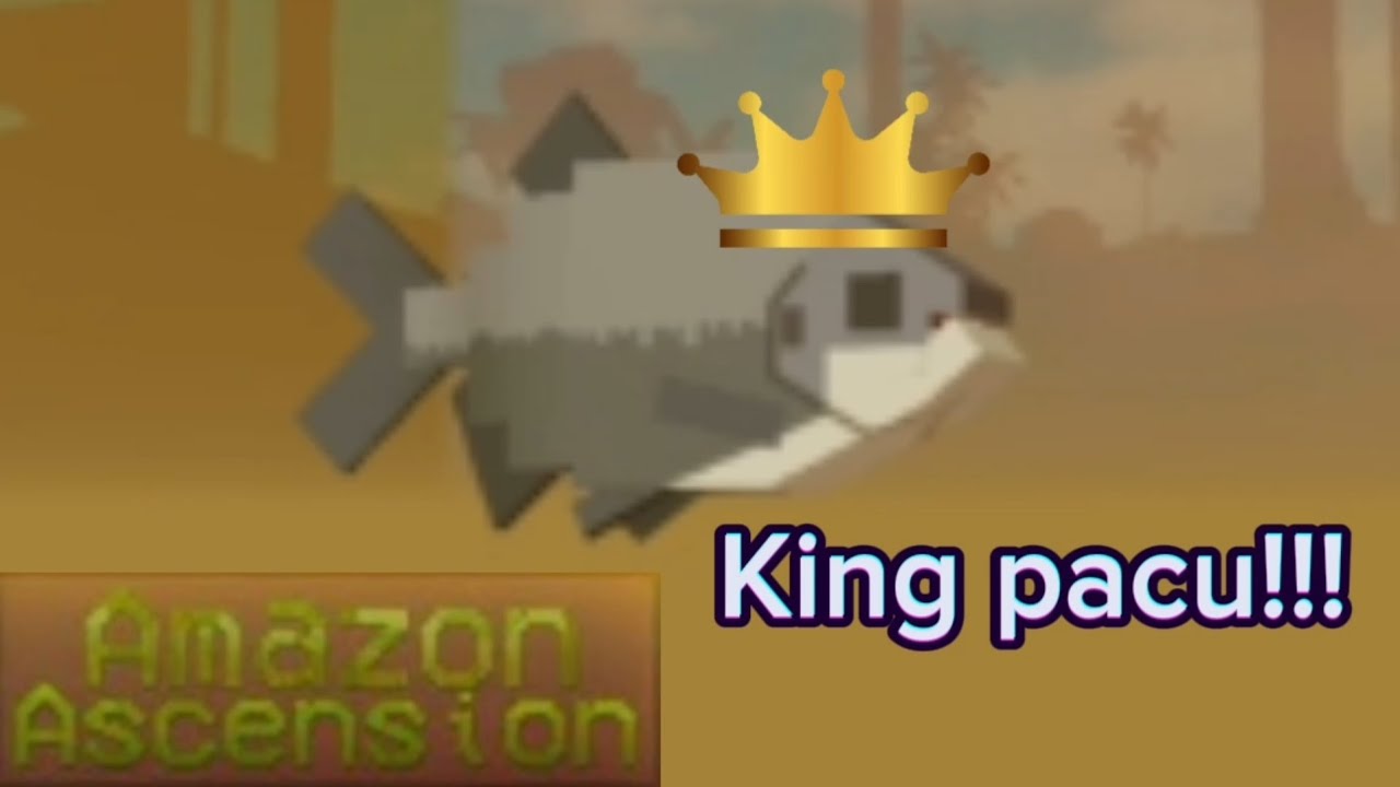 New pacu!!! (Amazon ascension) - YouTube