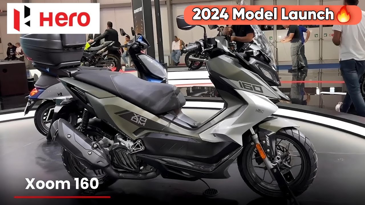 Finally 2024 Hero Xoom 160 Launch 🔥 || Sporty looks & Advanced Features ...