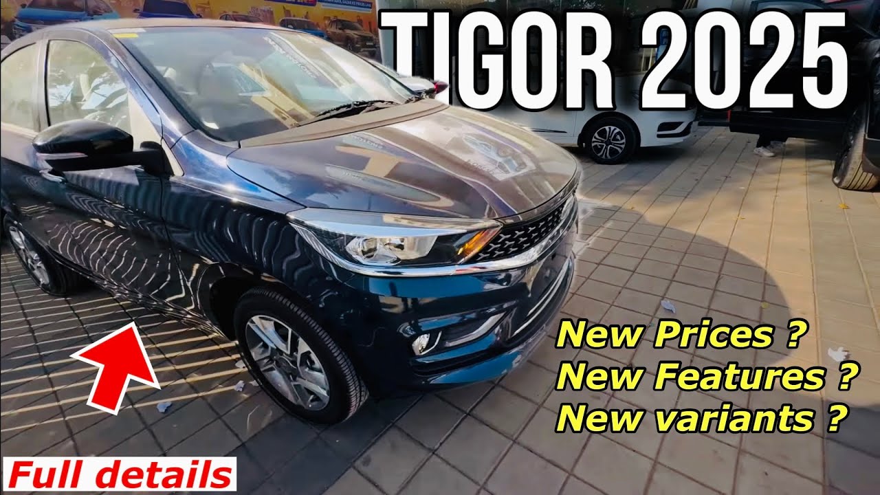 Tata Tigor Facelift 2025 | New Features | Prices | Variants full ...