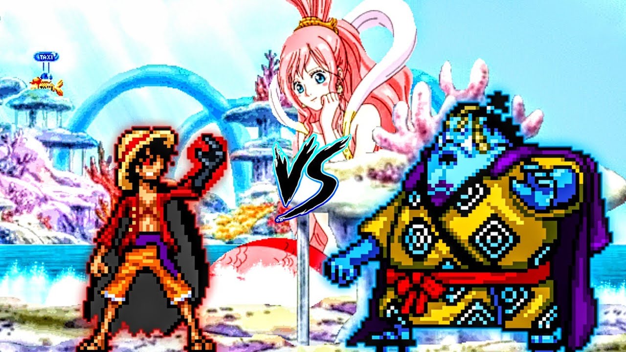 Luffy Oni V3 OP (all form) (New) VS Jinbei OP (Zeed) in Jump Force ...
