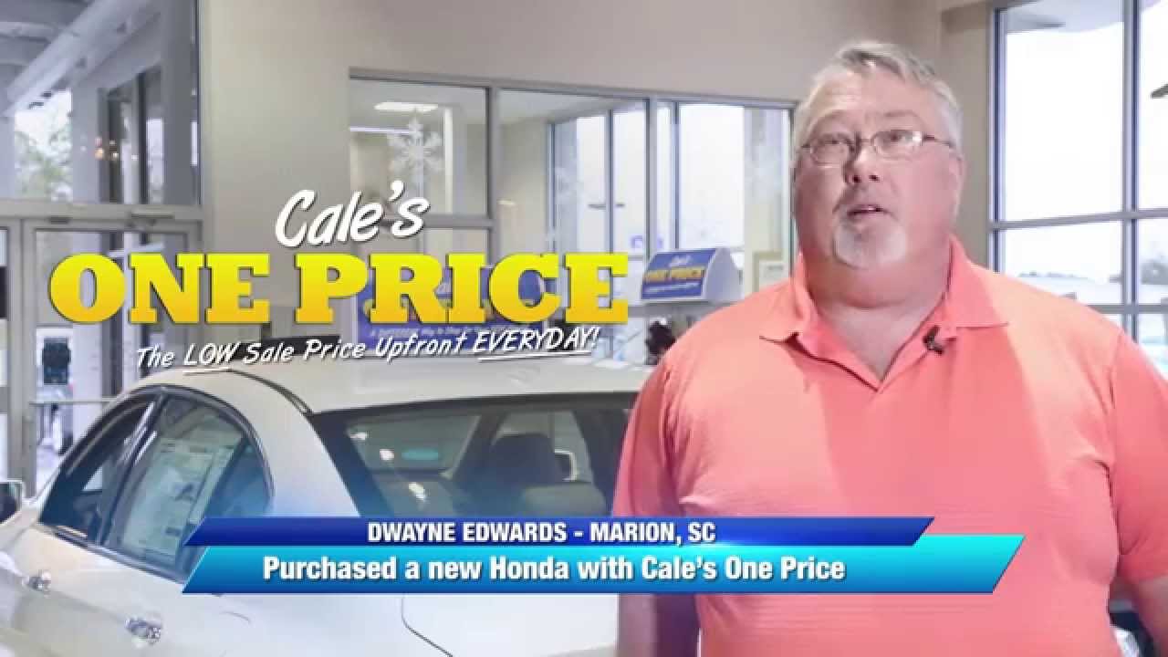Dwayne Edwards on Cale's One Price - YouTube