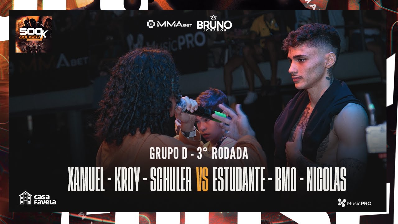 (FICOU PESSOAL? 🔥) KROY, XAMUEL E SCHULER X ESTUDANTE,NICOLAS E BMO ...