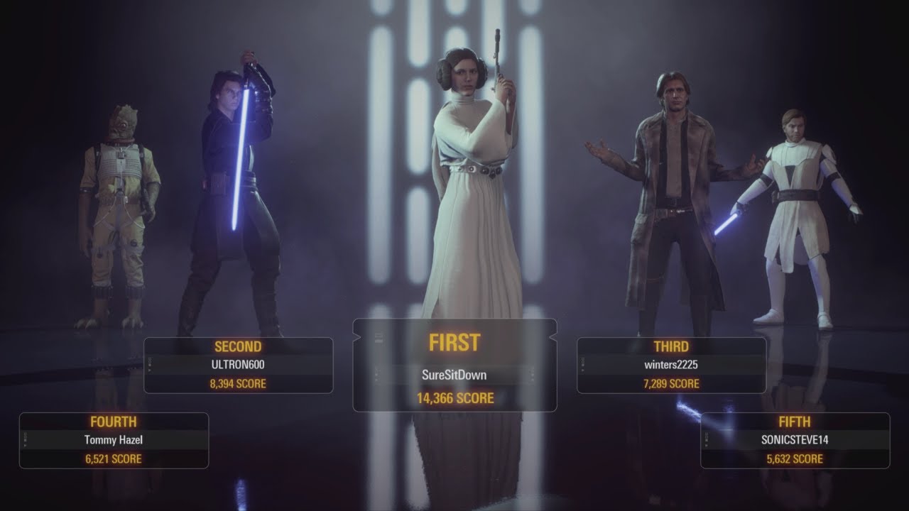 Star Wars Battlefront 2 | Princess Leia Gameplay | Heroes Vs Villains ...