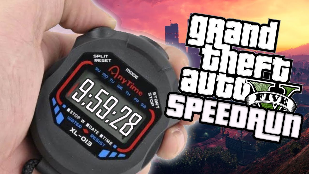 GTA 5 100% speedrun in 9:59:28 - YouTube