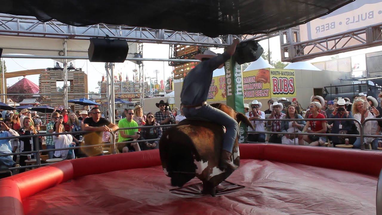 Harry The Horse Bull Ride - YouTube