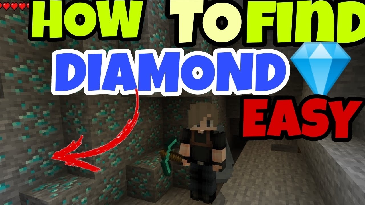 HOW TO FIND DIAMOND IN MINE CRAFT||EASY TRICK||HOW TO FIND DIAMOND ...