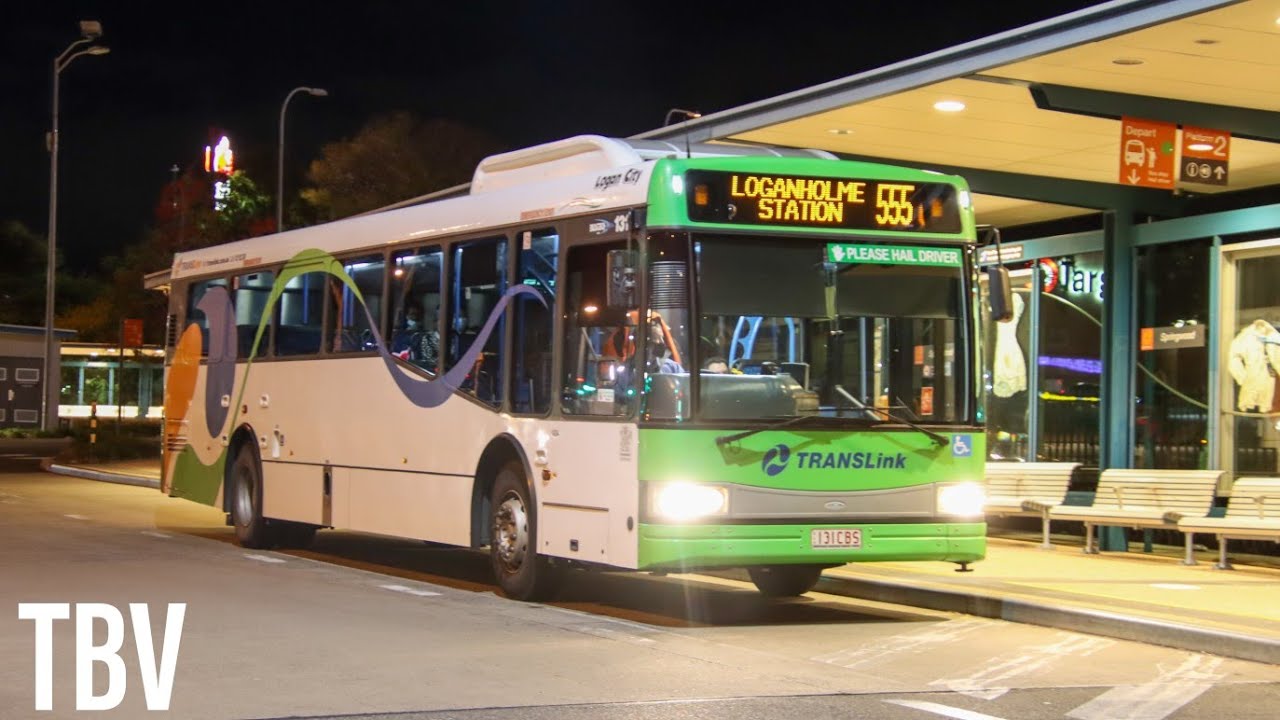 QLD, AU: 555 OB: Brisbane City (Elizabeth St Stop 82) to Loganholme ...