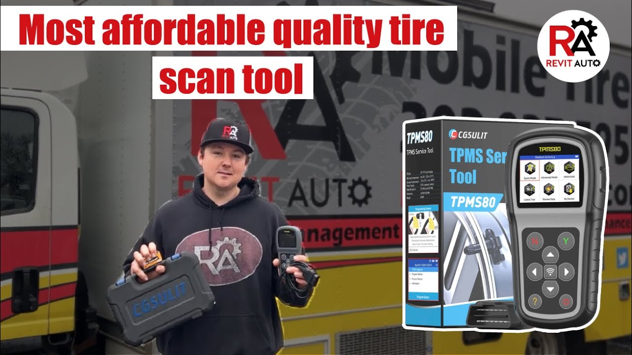 Most affordable quality tire scan tool - YouTube