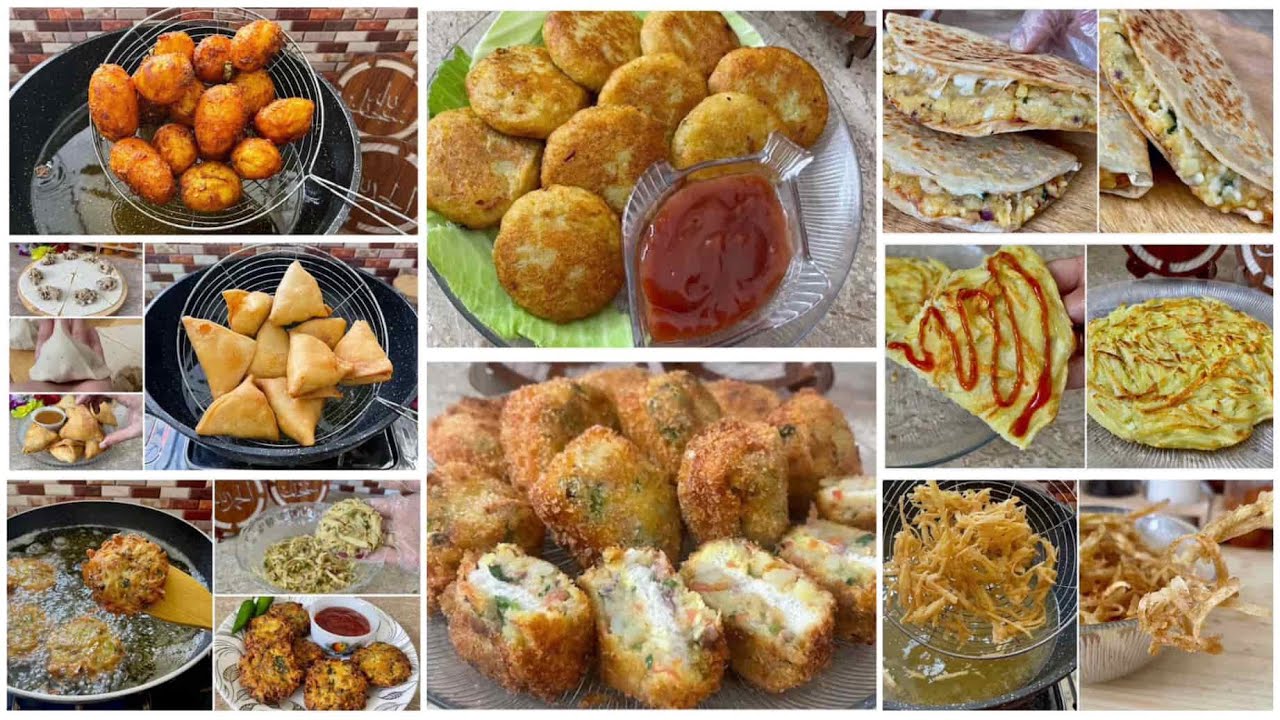 8 Best Potato Snack Recipes | Easiest & Tastiest Potato Recipes - YouTube