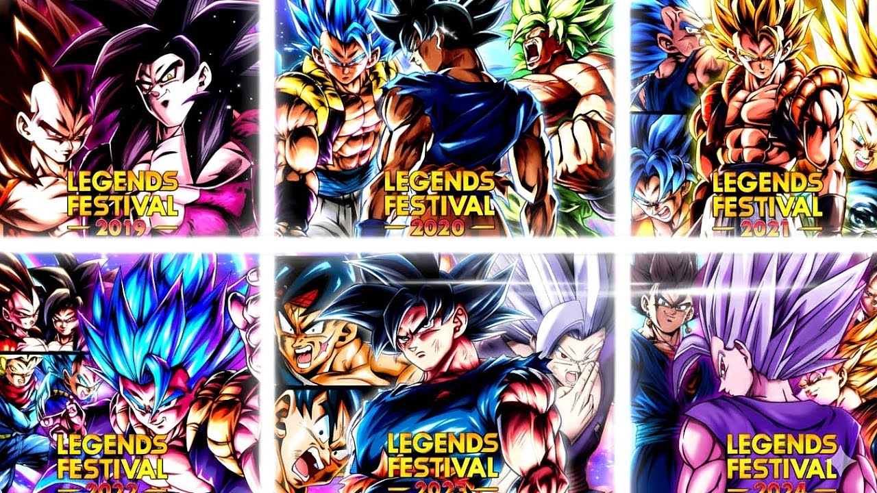 USING Every LEGENDS FESTIVAL Team IN ONE VIDEO 🔥 (Dragon ball legends ...